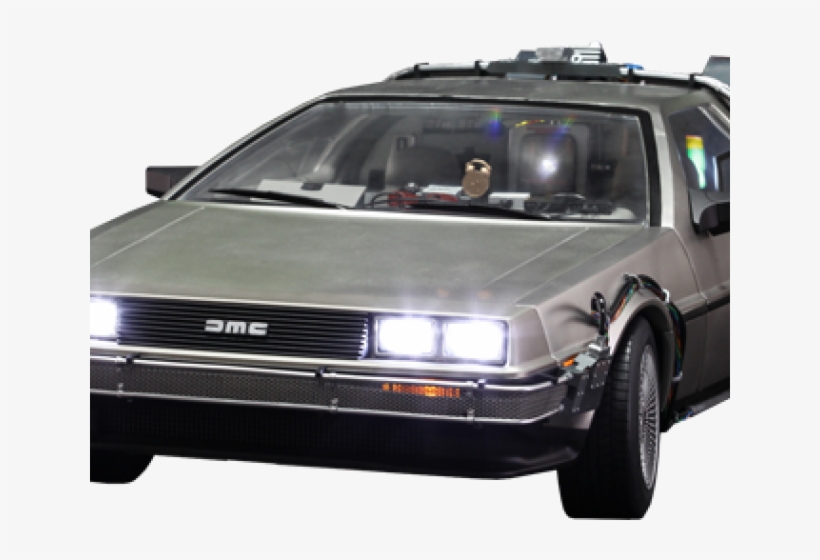 Download Delorean Clipart Flying - Back To The Future Delorean Plastic ...