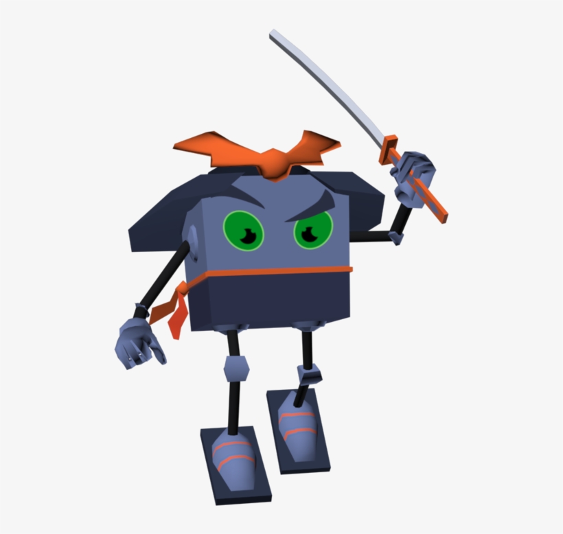 Samurai Jump3 - Cartoon PNG Image | Transparent PNG Free Download on ...