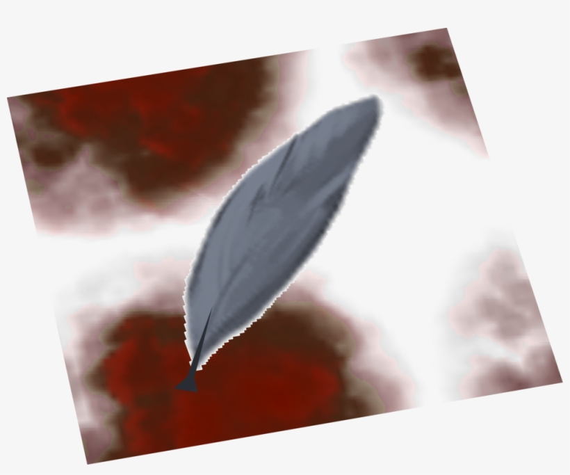 Intricate Blood Stained Chest - Blood Soaked Feather PNG Image ...