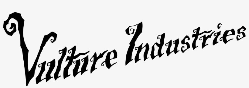 Vulture Industries Logo - Calligraphy PNG Image | Transparent PNG Free ...