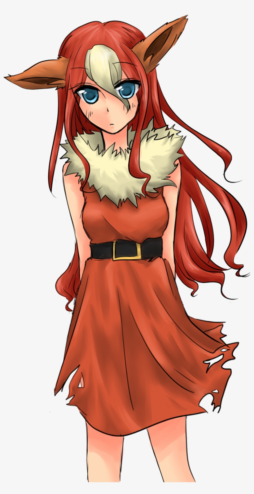 Pokemon Flareon Human Form