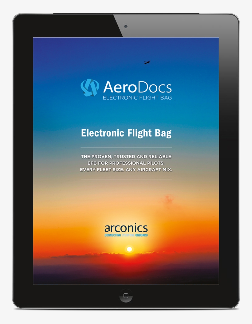 Efb Eff Aerodocs Ipad Splash - Tablet Computer PNG Image | Transparent ...