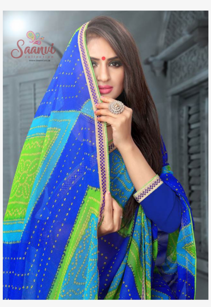 Sold Out Bhandani Saree - Girl PNG Image | Transparent PNG Free ...