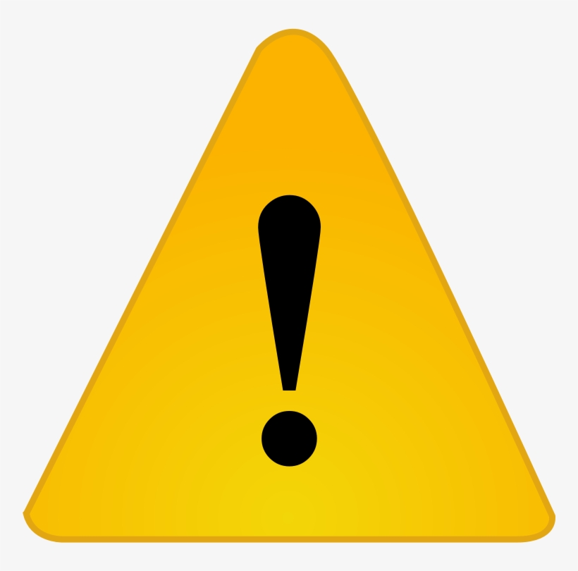 Caution - Warning Sign Flat Icon PNG Image | Transparent PNG Free ...