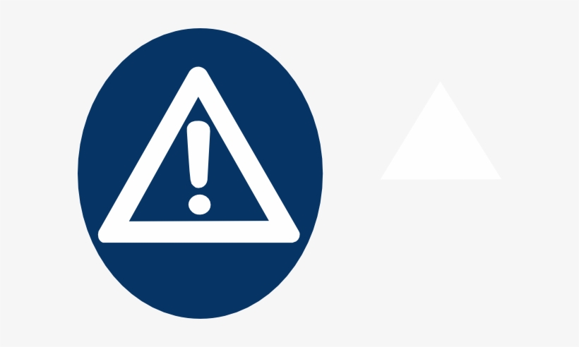 Download How To Set Use Blue Caution Sign Svg Vector | Transparent PNG ...