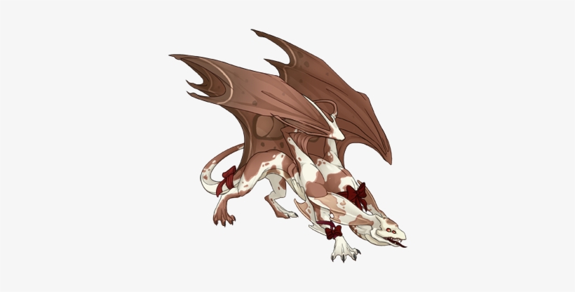 Dark Red Bow Set Mirror M Old - Dragons PNG Image | Transparent PNG ...