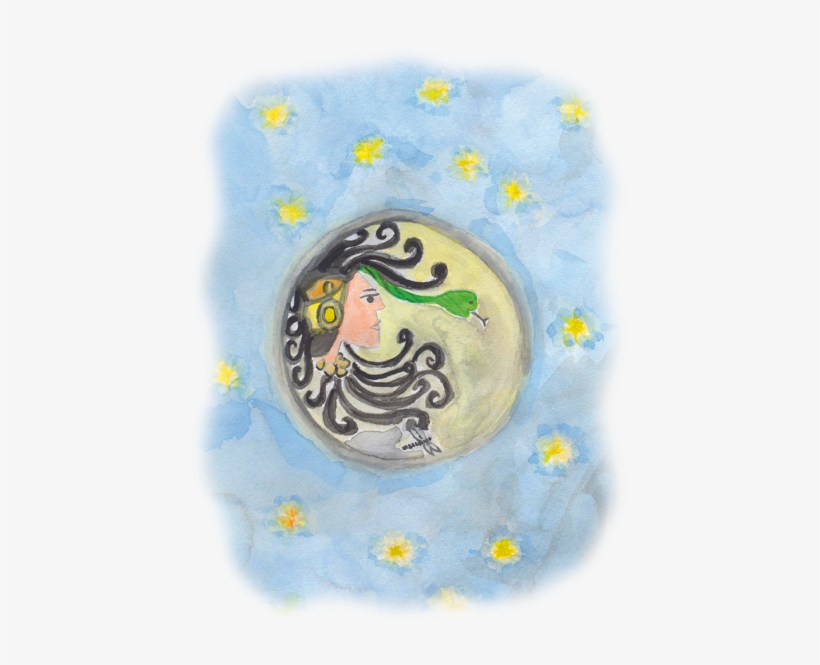 Diosa Luna Xcaret01 - Regalo De La Diosa Luna PNG Image | Transparent ...