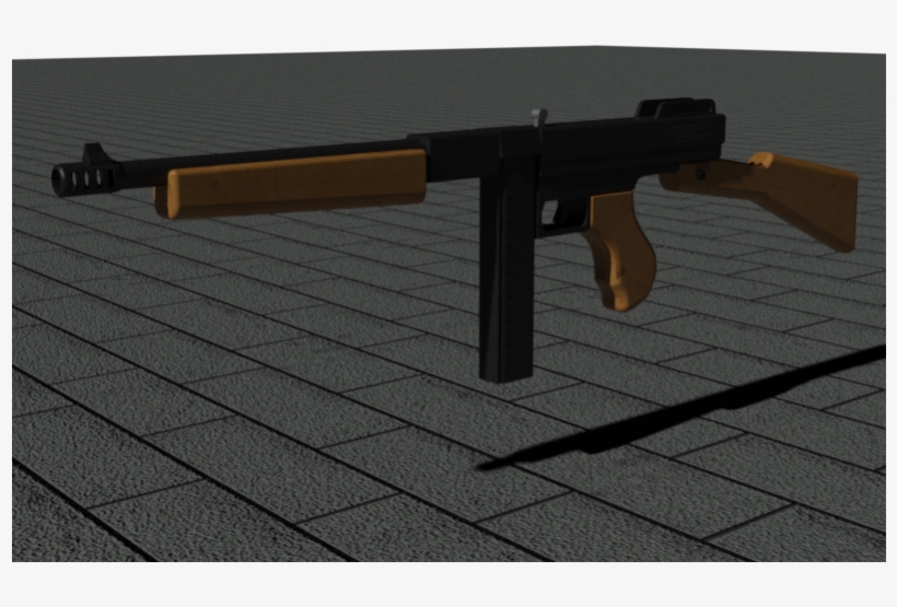 Thompson Submachine Gun PNG Image | Transparent PNG Free Download on ...