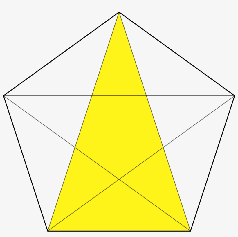 Open - Golden Triangle Pentagon PNG Image | Transparent PNG Free ...