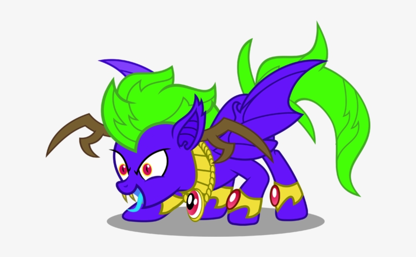 Midnight Bat Pony By Mlp Scribbles-d9y113y - Cartoon PNG Image ...