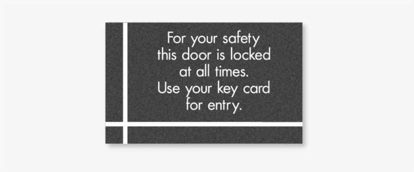 Use Key Card All Sign Systems - Label PNG Image | Transparent PNG Free ...