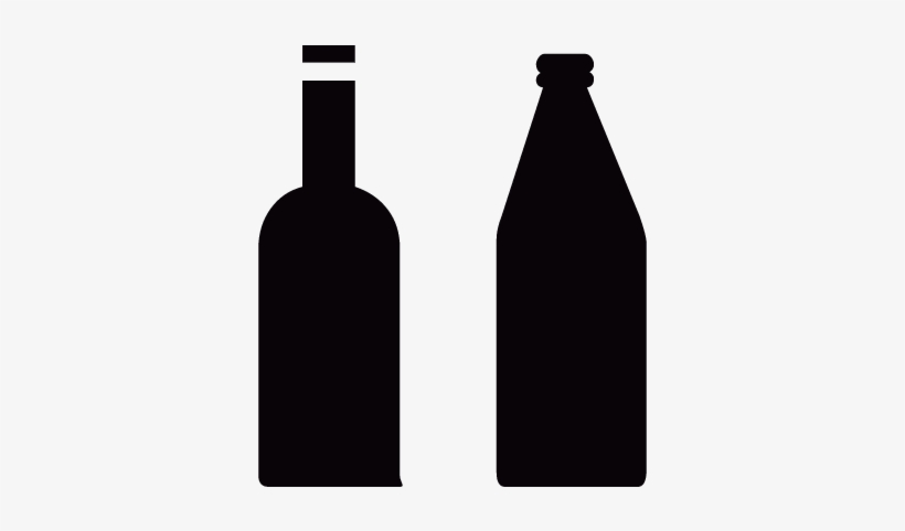 Download Two Bottles Vector - Icon | Transparent PNG Download | SeekPNG