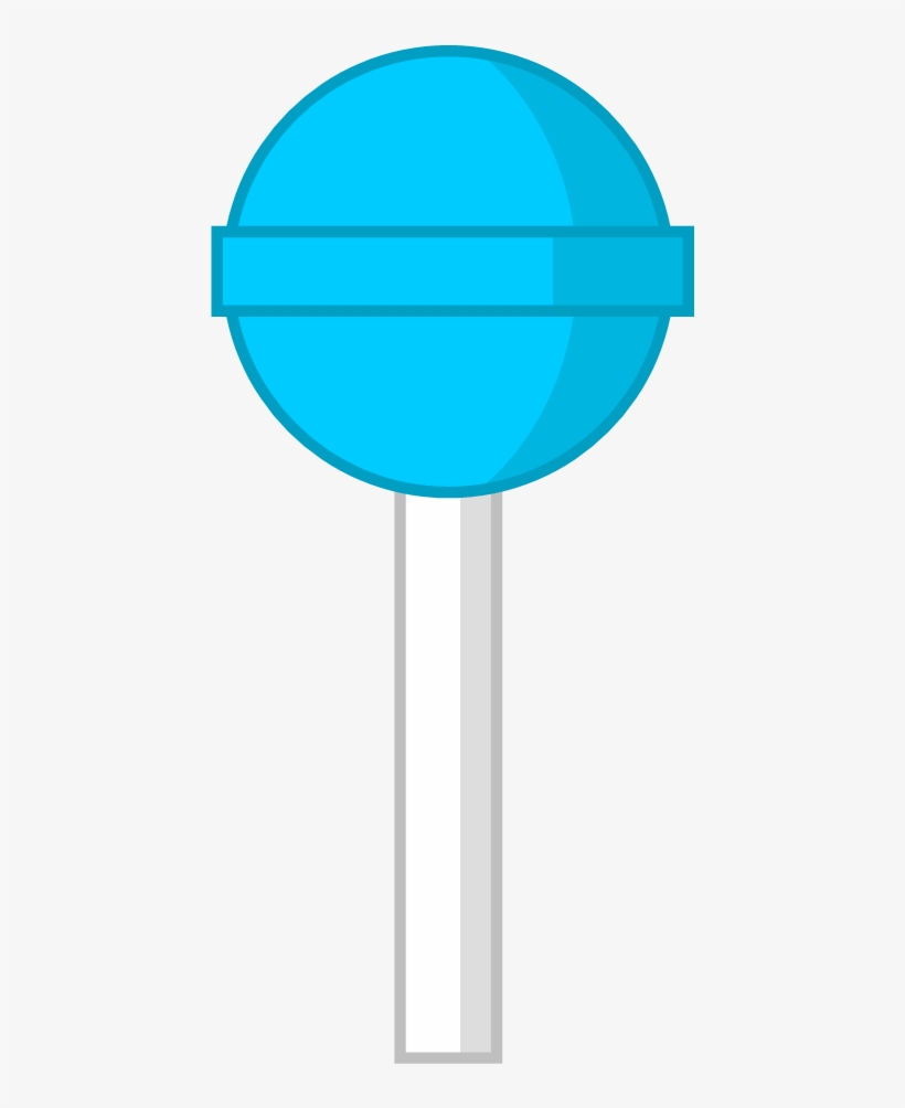 Blue Raspberry Lollipop - Bfdi Lollipop Body PNG Image | Transparent ...