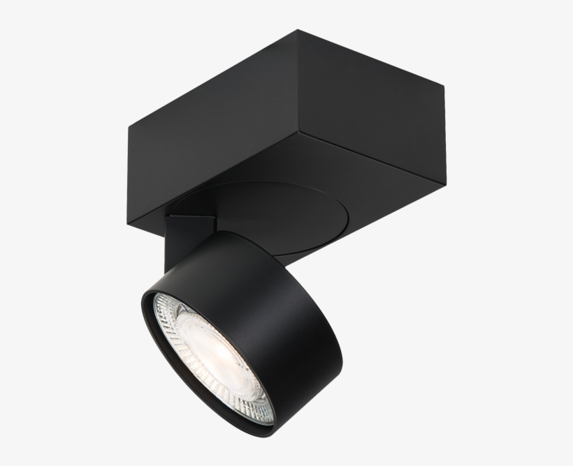 Led Swivel Spotlight Box Black - Ceiling PNG Image | Transparent PNG ...