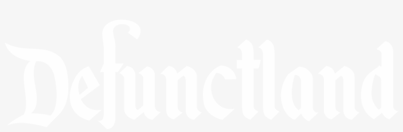 Cropped Defunctland White No Park - Disneyland PNG Image | Transparent ...