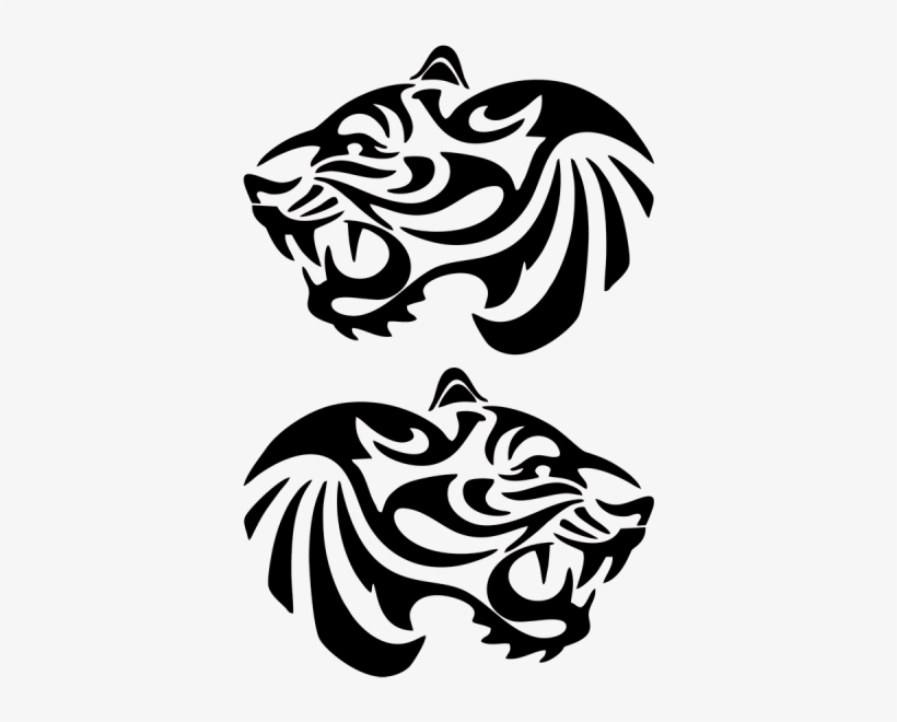 Tiger Sticker Decal - Tiger Decal PNG Image | Transparent PNG Free ...