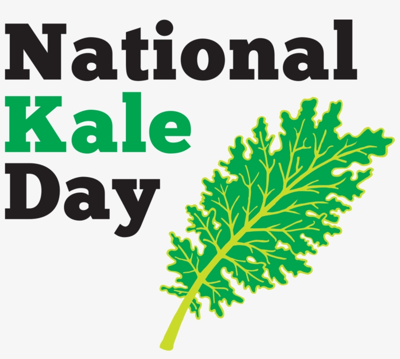 2013 09 30 Logoblackgreenhighres - National Kale Day PNG Image ...