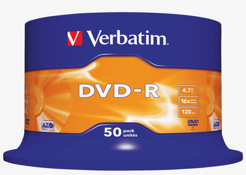 Dvd-r4,7 Ver50 - Dvd Disc Verbatim PNG Image | Transparent PNG Free ...