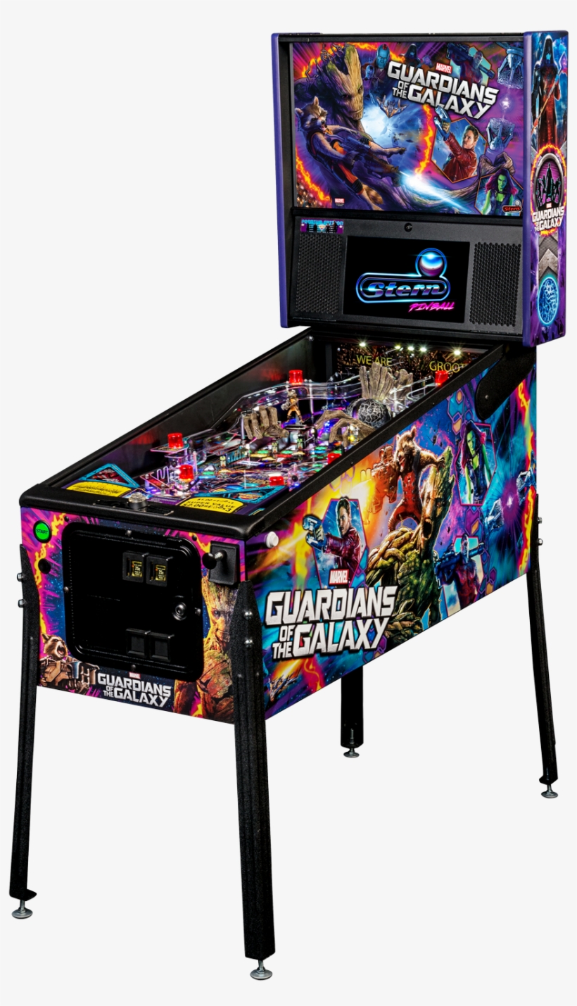 Premium - Guardians Of The Galaxy Pinball Machine PNG Image ...