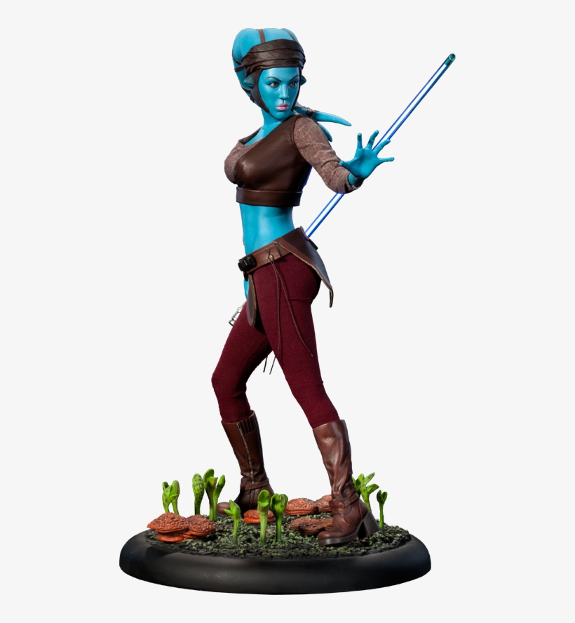 Star Wars Aayla Secura Figure PNG Image | Transparent PNG Free Download ...