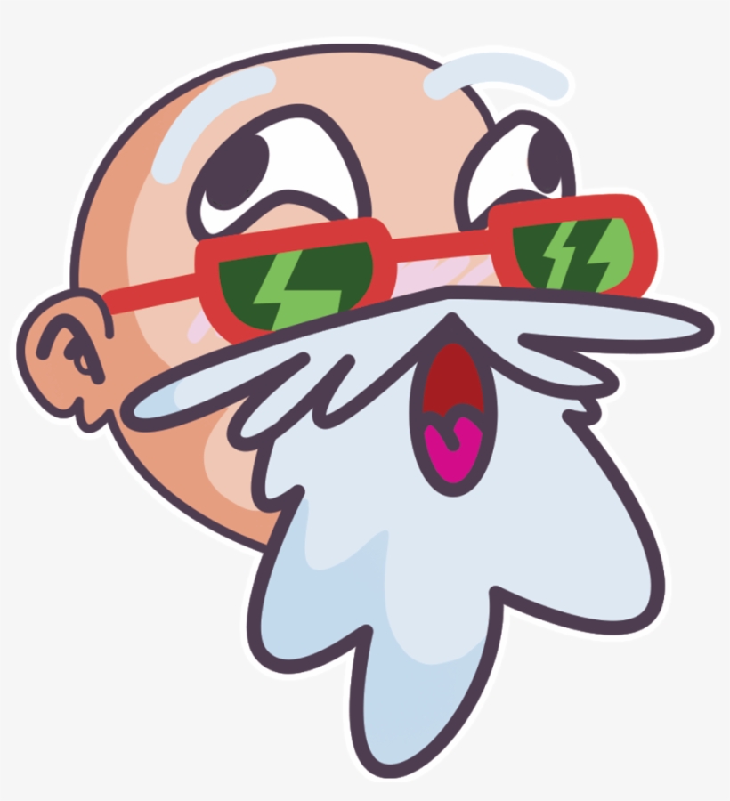 Download Roshi Emote - Dragon Ball Emoji Discord | Transparent PNG ...
