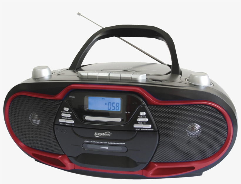 Download Supersonic Portable W Cd - Cd Player | Transparent PNG ...