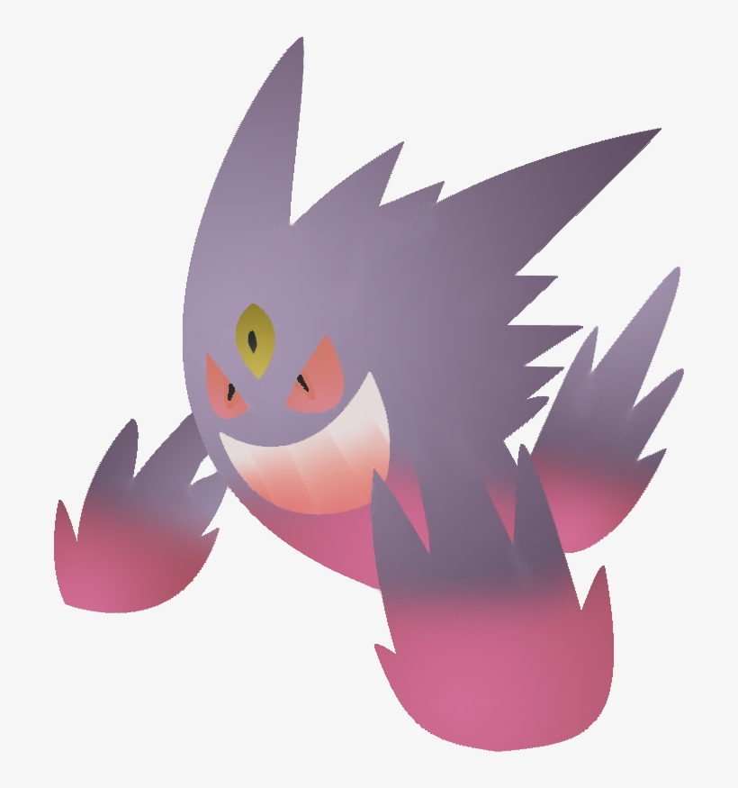 Mega Gengar Wallpaper Mega Gengar Slidin Into First PNG Image ...