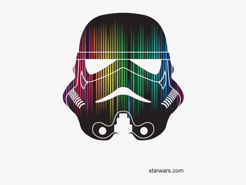 Download Rainbow Stormtrooper - Illustration | Transparent PNG Download ...