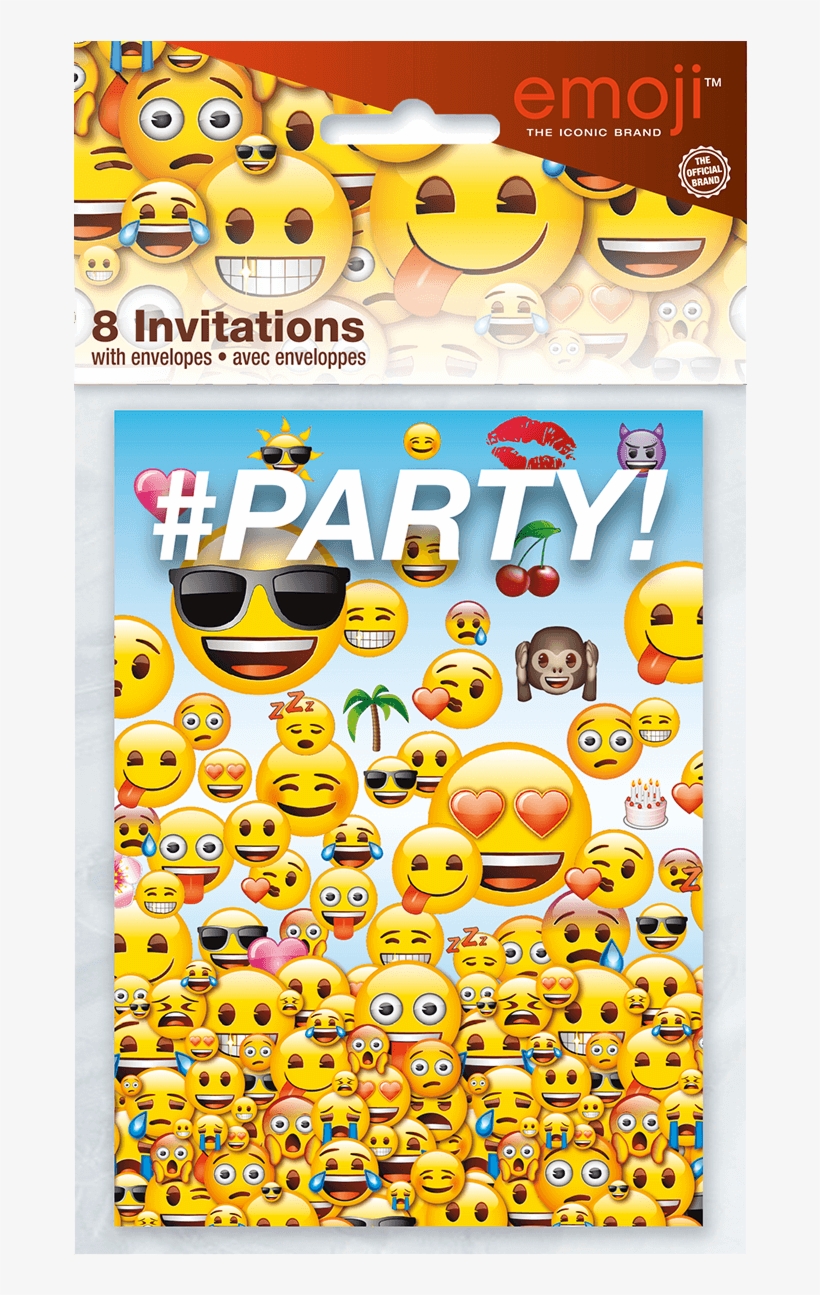 Download Emoji Party Invite Packaged - Birthday Invitation Templates ...