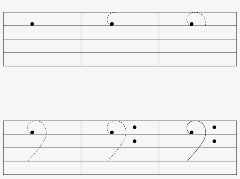 Bass Clef Draw - Diagram PNG Image | Transparent PNG Free Download on ...