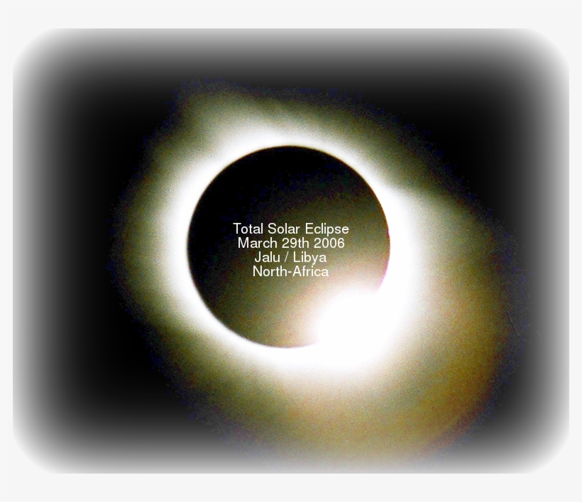 Download Total Solar Eclipse 2006 March 29th - Circle | Transparent PNG ...