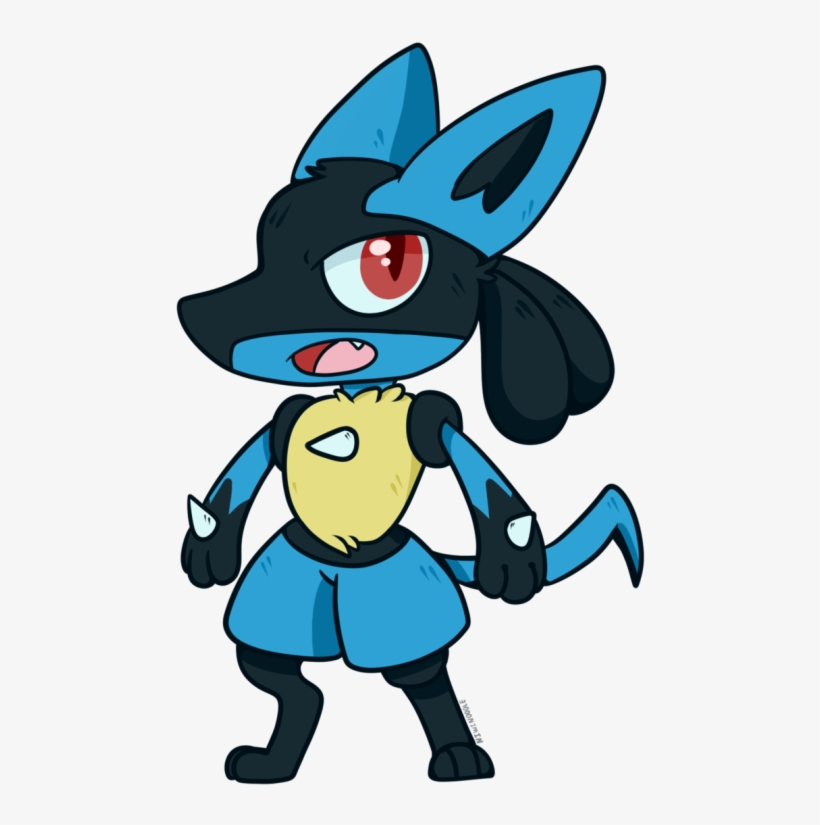 Chibi Lucario By Niwinoodle - Chibi Lucario PNG Image | Transparent PNG Free Download on SeekPNG