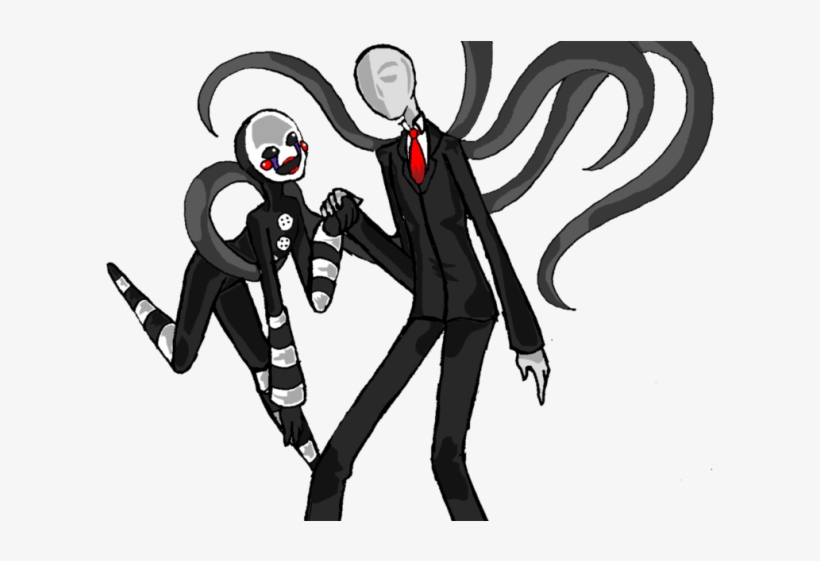 Slenderman Clipart Demon - Five Nights At Slender 4 PNG Image ...