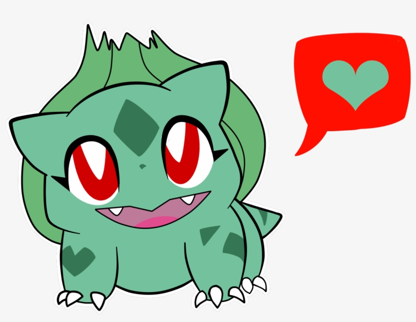 Download Ask Bulbasaur - Cartoon | Transparent PNG Download | SeekPNG