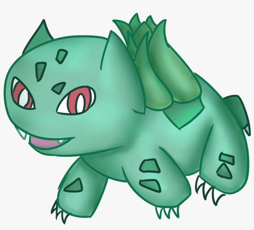 Download 001-bulbasaur - Cartoon | Transparent PNG Download | SeekPNG