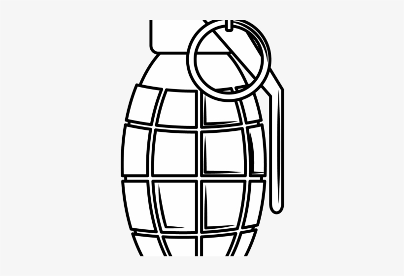 Download Drawn Grenade Step By Step - Drawing | Transparent PNG ...