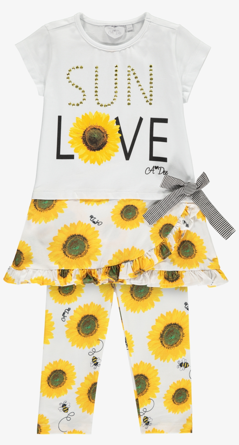 New A Dee Natty S192504 Bright White Sun Love Legging PNG Image ...