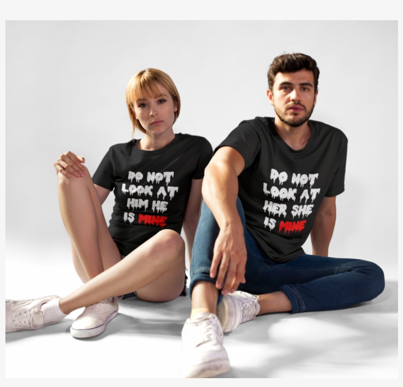 He Is Mine She Is Mine, She Is Mine He Is Mine Shirts, PNG Image ...