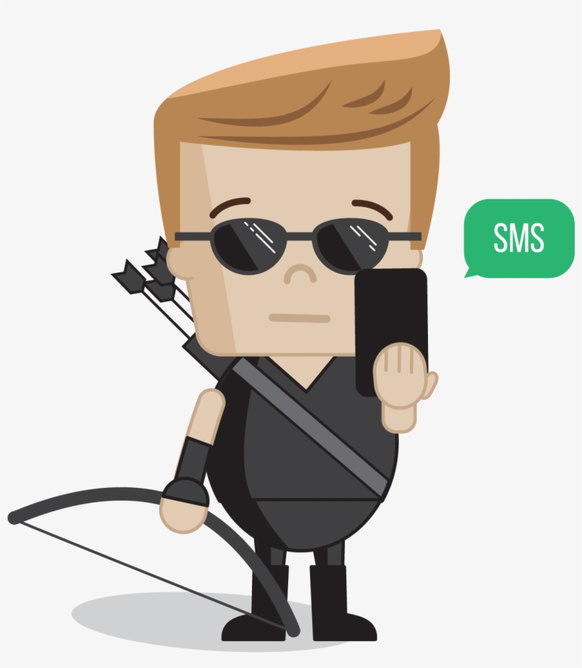 Download Avengers Characters Hawkeye - Cartoon | Transparent PNG ...