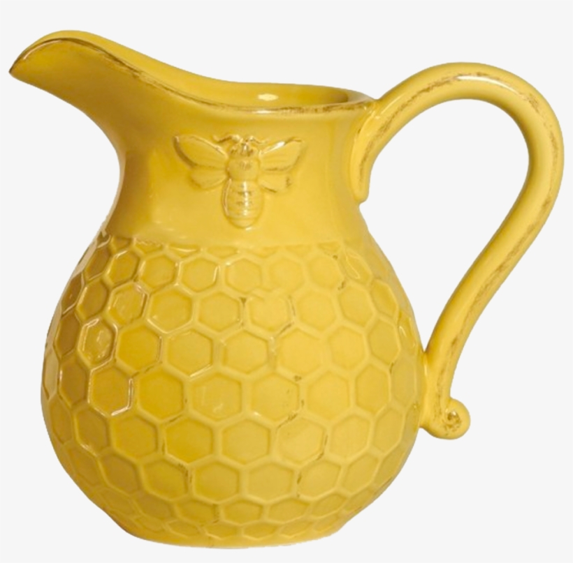 Honeycomb Pitcher - Ceramic Pitcher PNG Image | Transparent PNG Free ...
