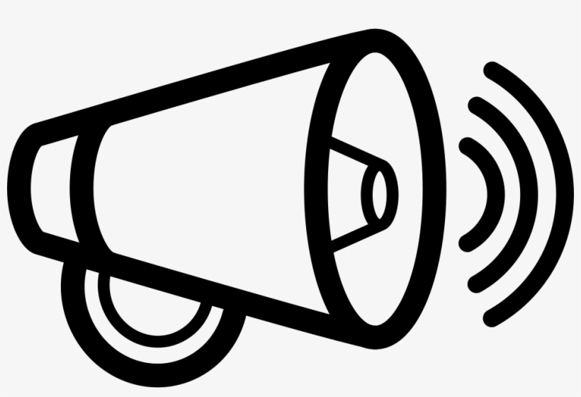 Increase Volume Interface Symbol Of A Speaker Outline - Speaker Symbol ...