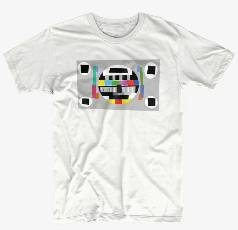 Retro Test Pattern T-shirt - Retro Souvenir T Shirt PNG Image ...