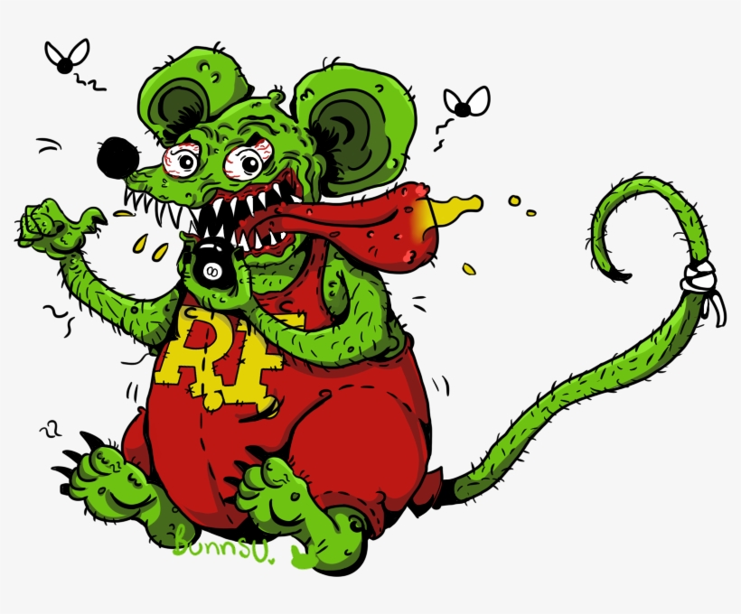 Rat Fink Vector - Ratfink Png PNG Image | Transparent PNG Free Download ...