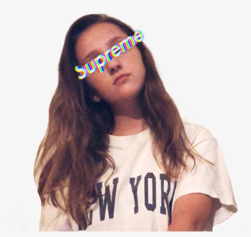 Supreme Sticker - Girl PNG Image | Transparent PNG Free Download on SeekPNG