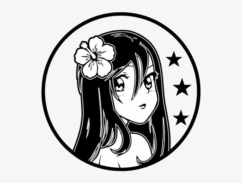 Aggregate more than 81 anime girl logo - in.cdgdbentre