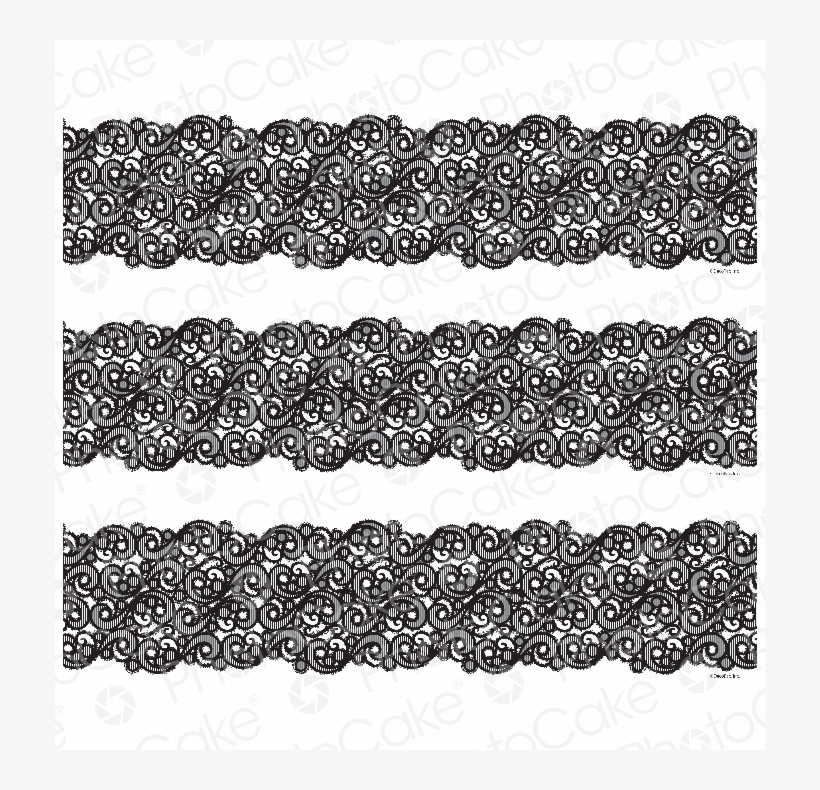 Black Lace - Image Strips - Pattern PNG Image | Transparent PNG Free ...