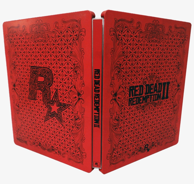 Red Dead Redemption Ii Limited Steelbook (new) - Book Cover PNG Image ...