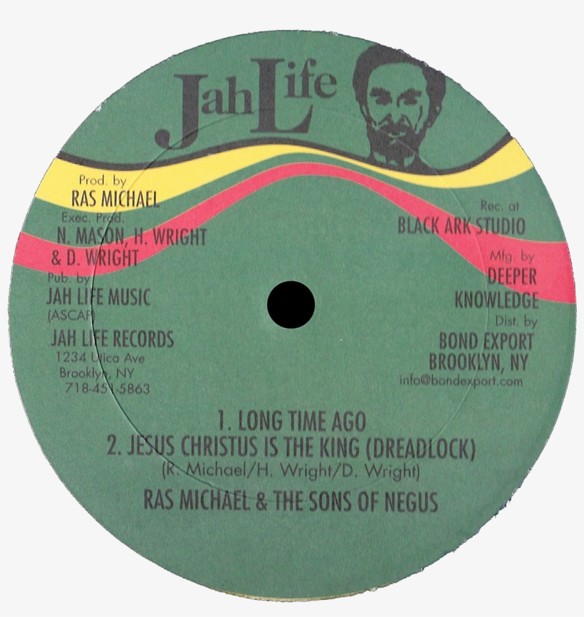 Image Of Ras Michael & The Sons Of Negus - Label PNG Image ...