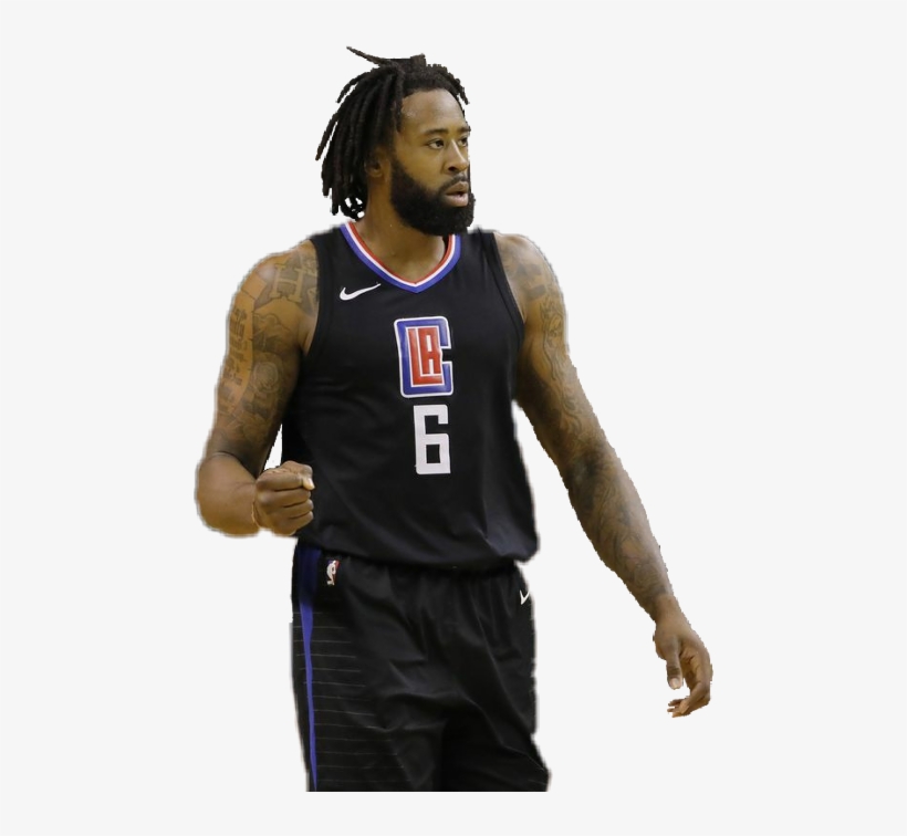 Deandrejordan Sticker - Basketball Player PNG Image | Transparent PNG ...