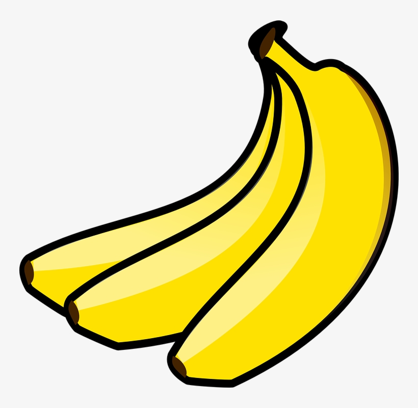 Bananas Food Fruit - Bananas Anime PNG Image | Transparent PNG Free ...